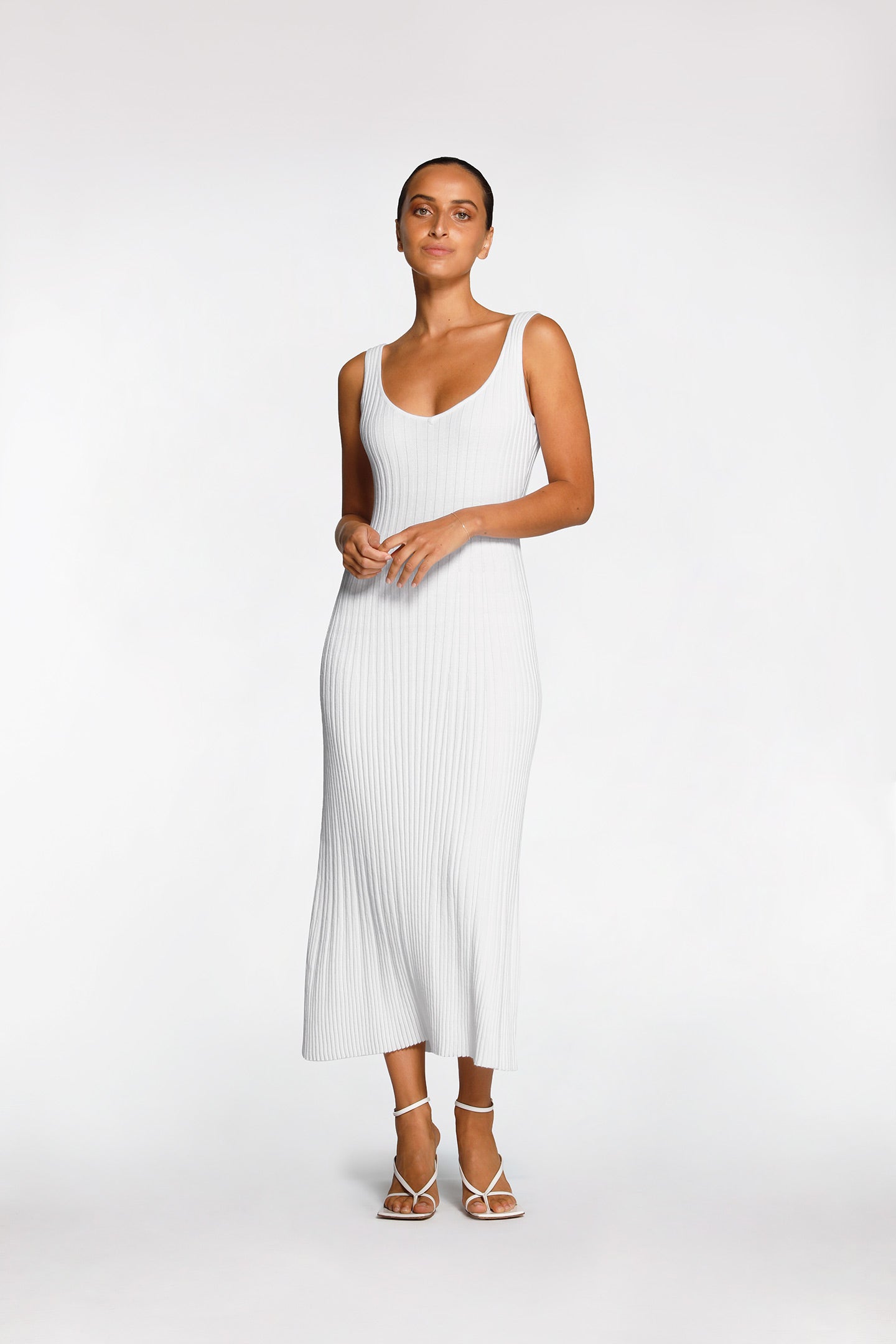 Buy RIB SLEEVELESS DRESS online at Intimo